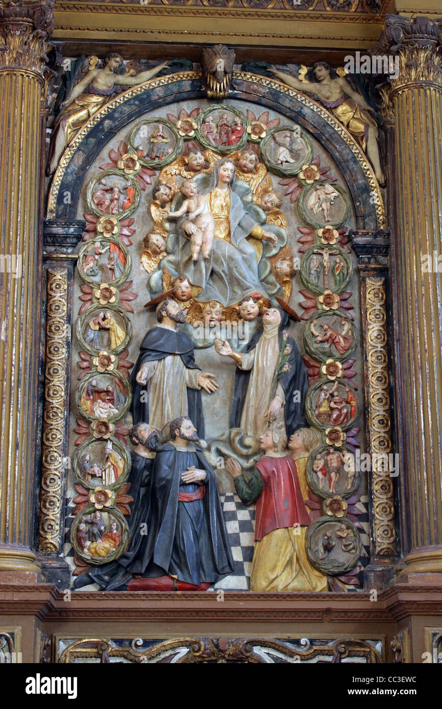 Madonna del santissimo rosario immagini e fotografie stock ad alta ...