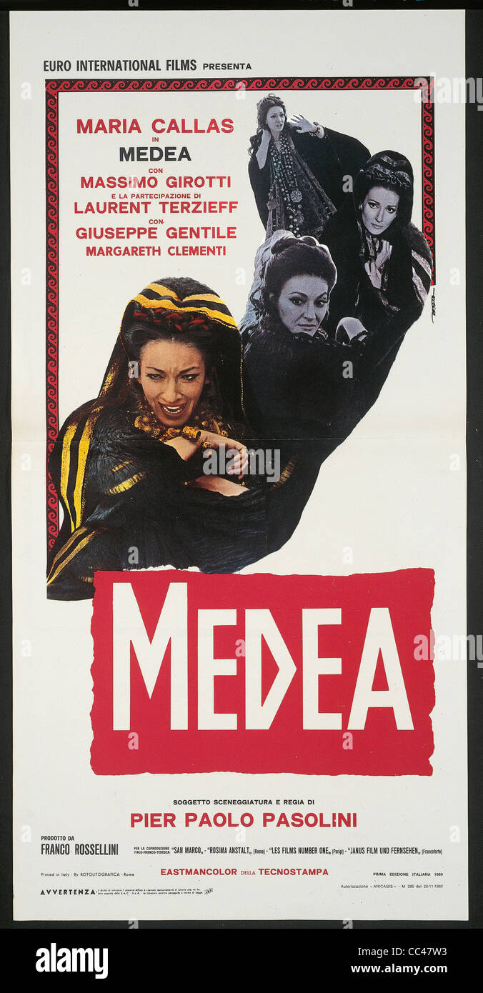Medea 1969 director pasolini poster immagini e fotografie stock ad alta risoluzione - Alamy