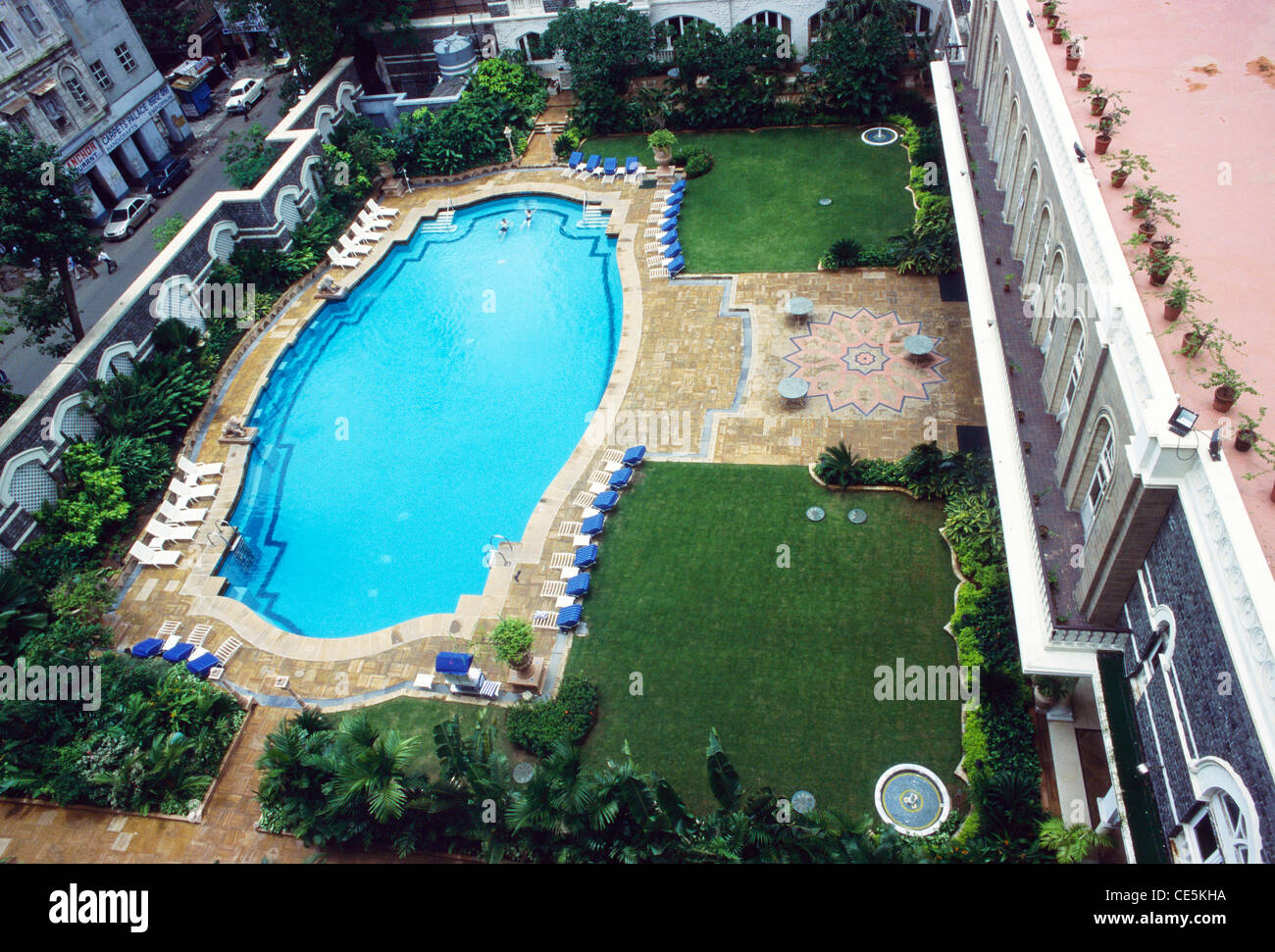 Swimming pool taj mahal hotel immagini e fotografie stock ad alta ...