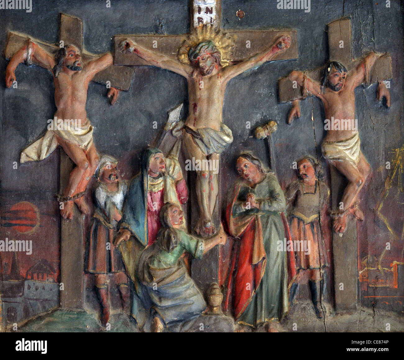 Gesù muore in croce immagini e fotografie stock ad alta risoluzione - Alamy