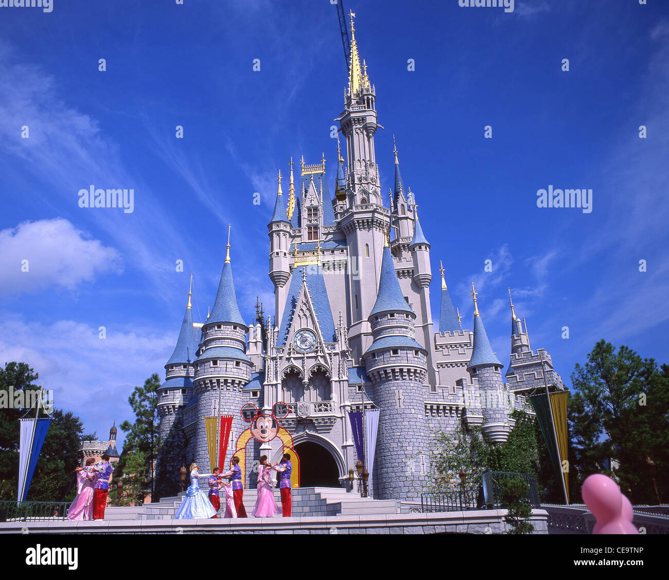 Cenerentola il castello, il Magic Kingdom, Walt Disney World, a Orlando ...