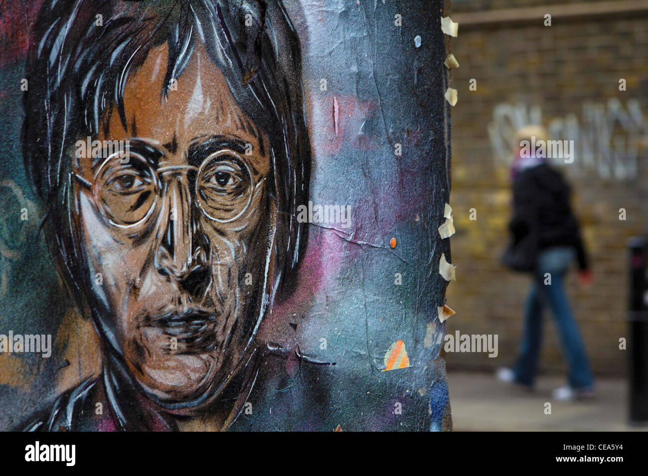 John lennon mural immagini e fotografie stock ad alta risoluzione - Alamy