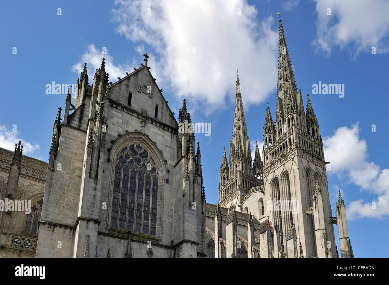 Cathedrale Saint Corentin De Quimper Immagini e Fotos Stock - Alamy