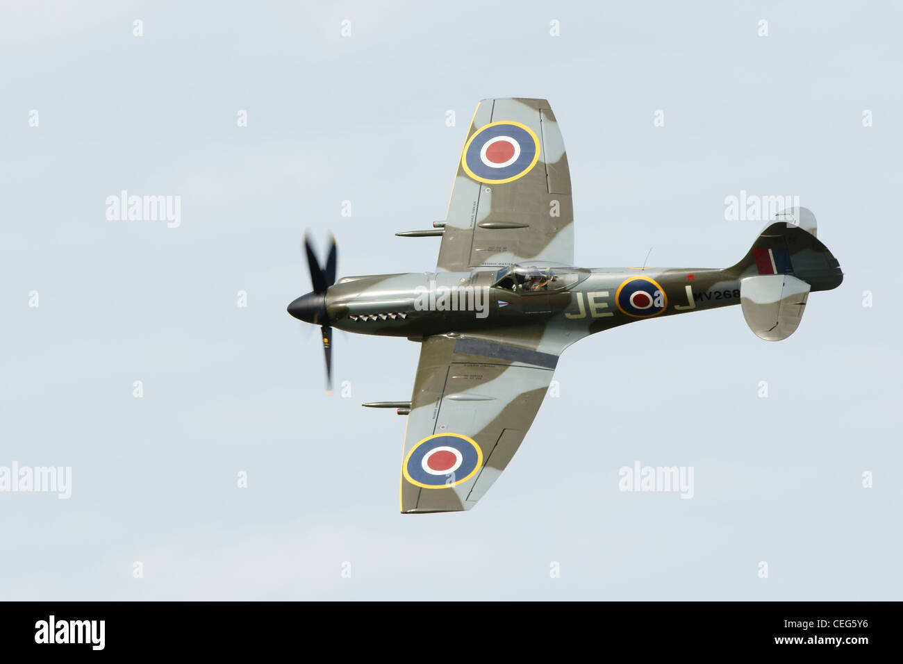 Aereo da caccia seconda guerra mondiale supermarine spitfire immagini e fotografie stock ad alta ...