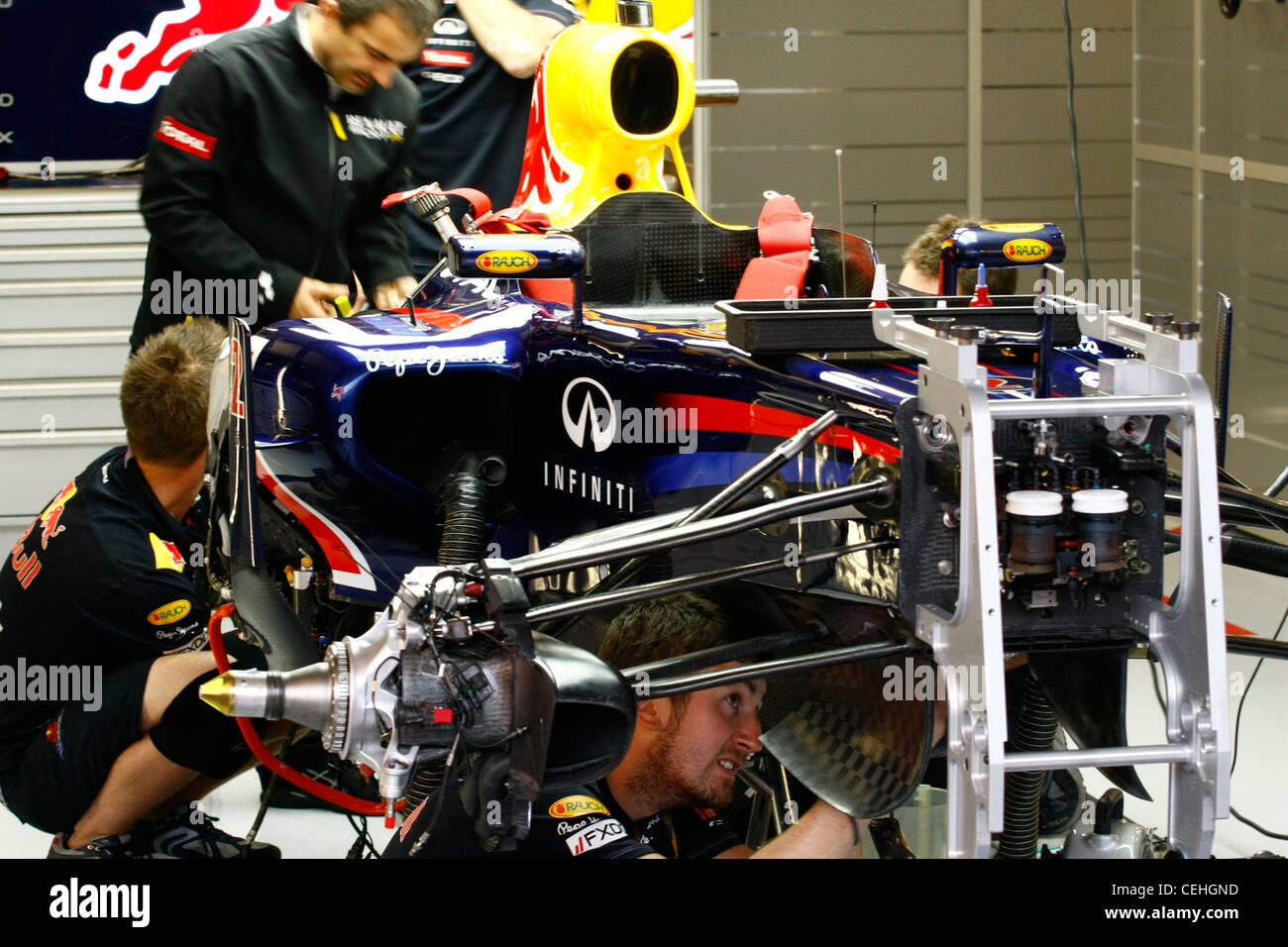 F1 red bull team immagini e fotografie stock ad alta risoluzione - Alamy