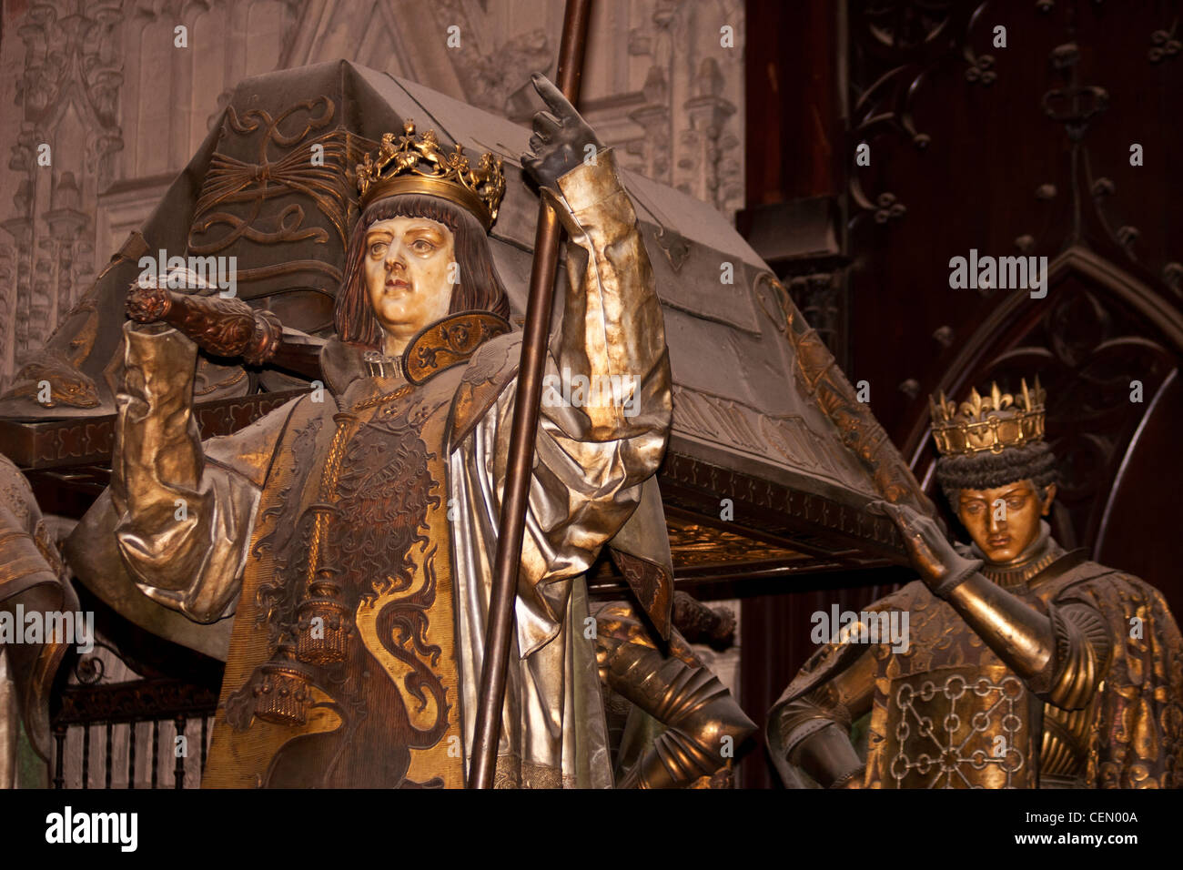 Siviglia, Spagna, Catredal de Santa Maria de la sede, la Cattedrale di ...