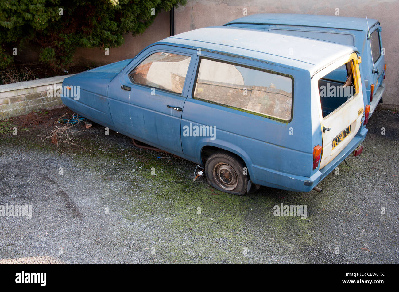 Reliant three wheel car wheeler immagini e fotografie stock ad alta ...