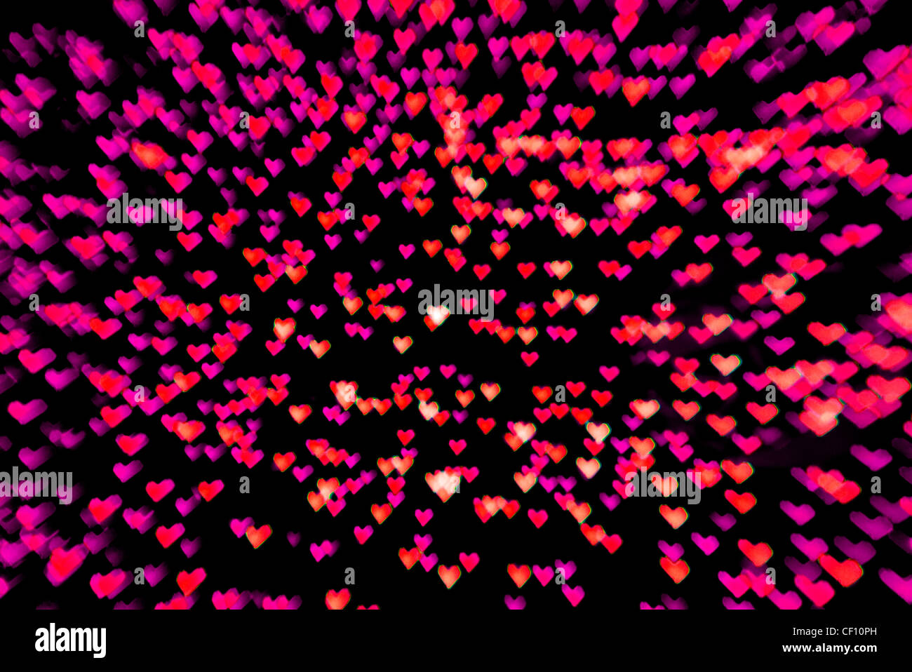 Sfondo di cuori rosa immagini e fotografie stock ad alta risoluzione ...