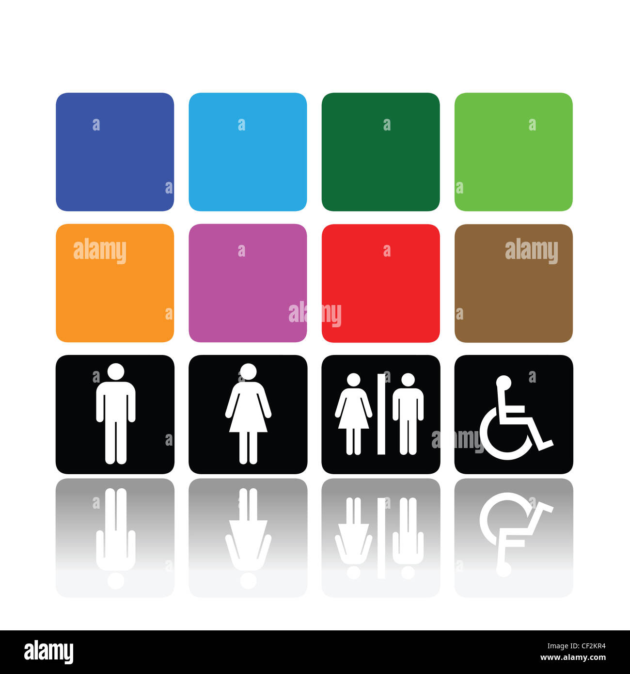 Insegne per bagno unisex immagini e fotografie stock ad alta ...