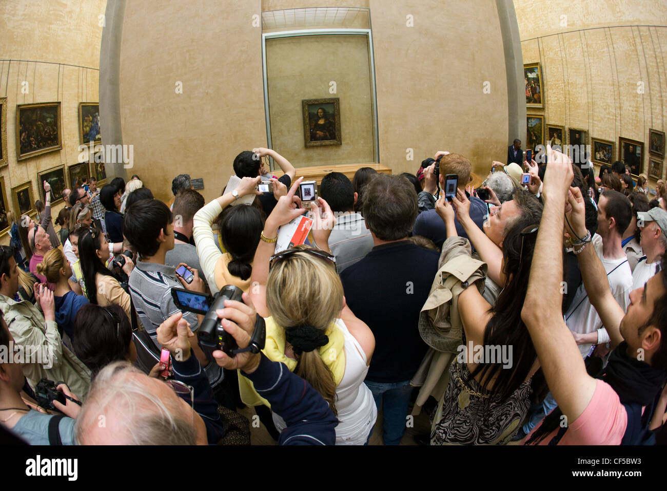 Leonardo da vinci mona lisa painting paris immagini e fotografie stock ...