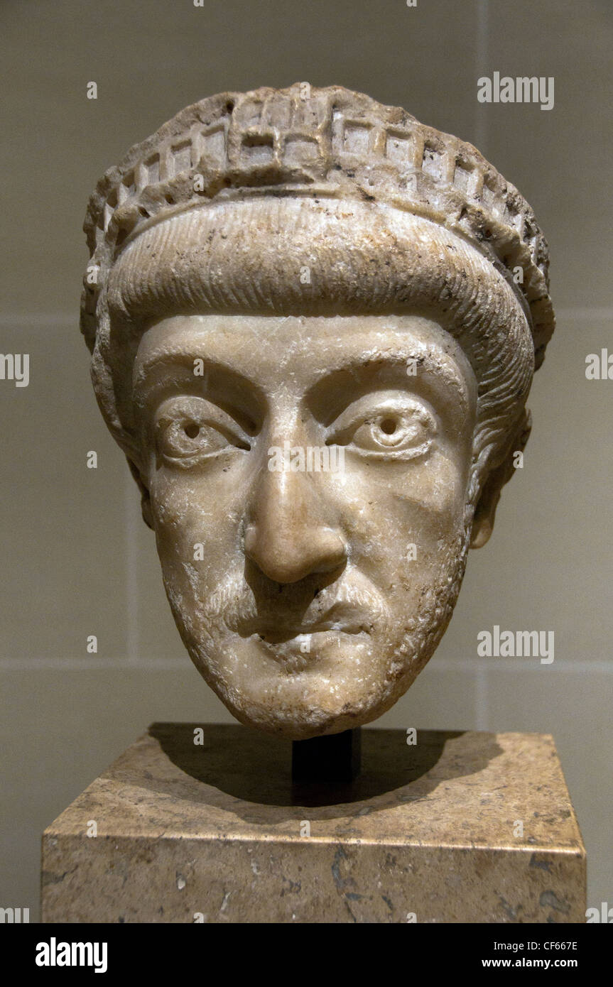 L'imperatore Teodosio II dell'EST da 408 a 450 BC Roma Foto stock - Alamy