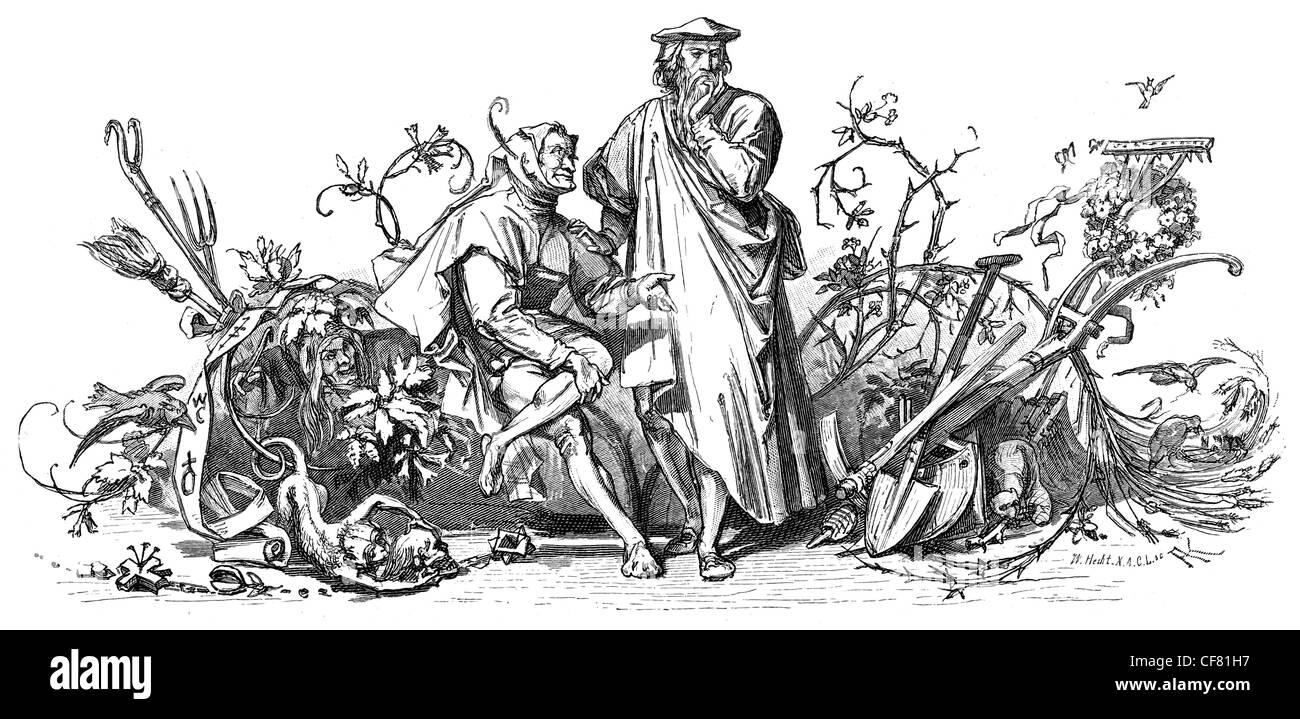 Faust di Johann Wolfgang von Goethe una tragedia 1870 costume magica ...