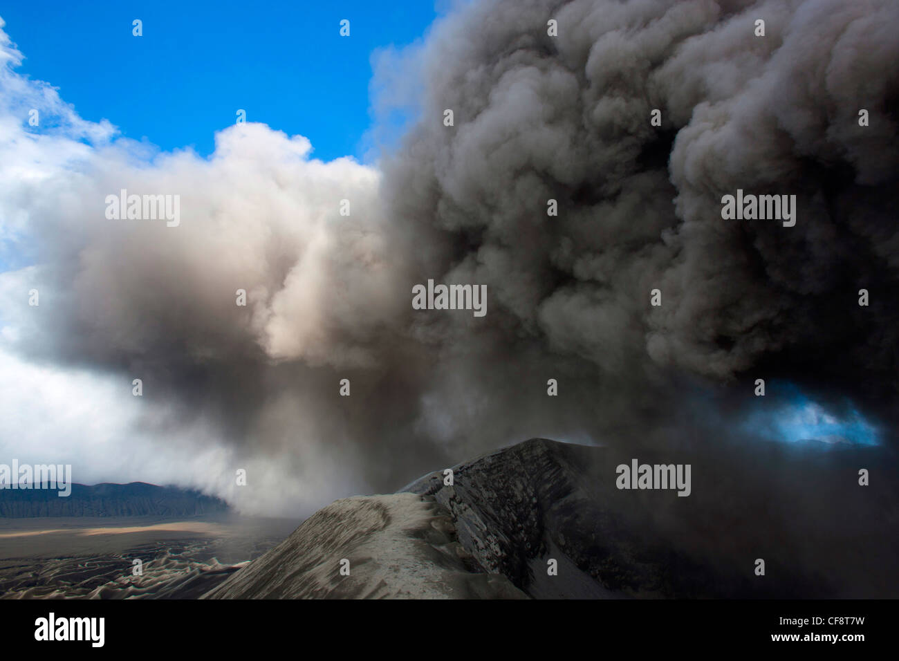 Bromo, Indonesia, Asia, Java, vulcano, il vulcanismo, geologia, il ...