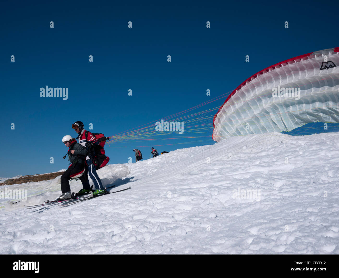 Para ski immagini e fotografie stock ad alta risoluzione - Alamy