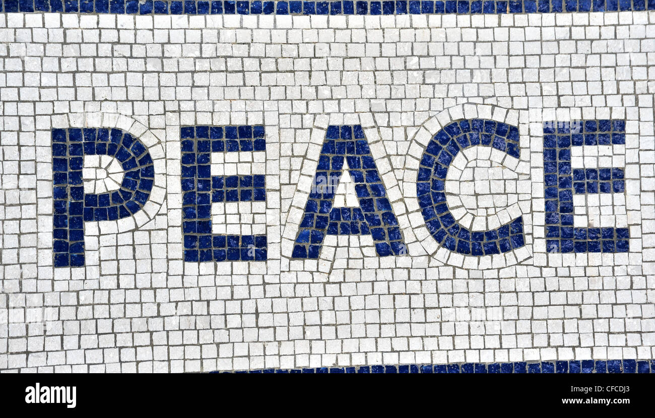 Mosaico della pace immagini e fotografie stock ad alta risoluzione - Alamy