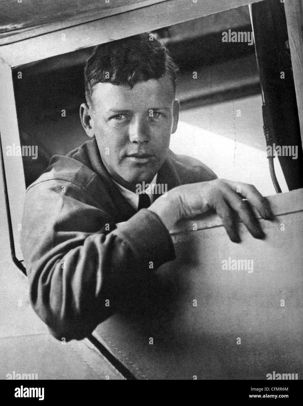 CHARLES LINDBERG (1902 - 1974) US aviatore nel 1927 Foto stock - Alamy