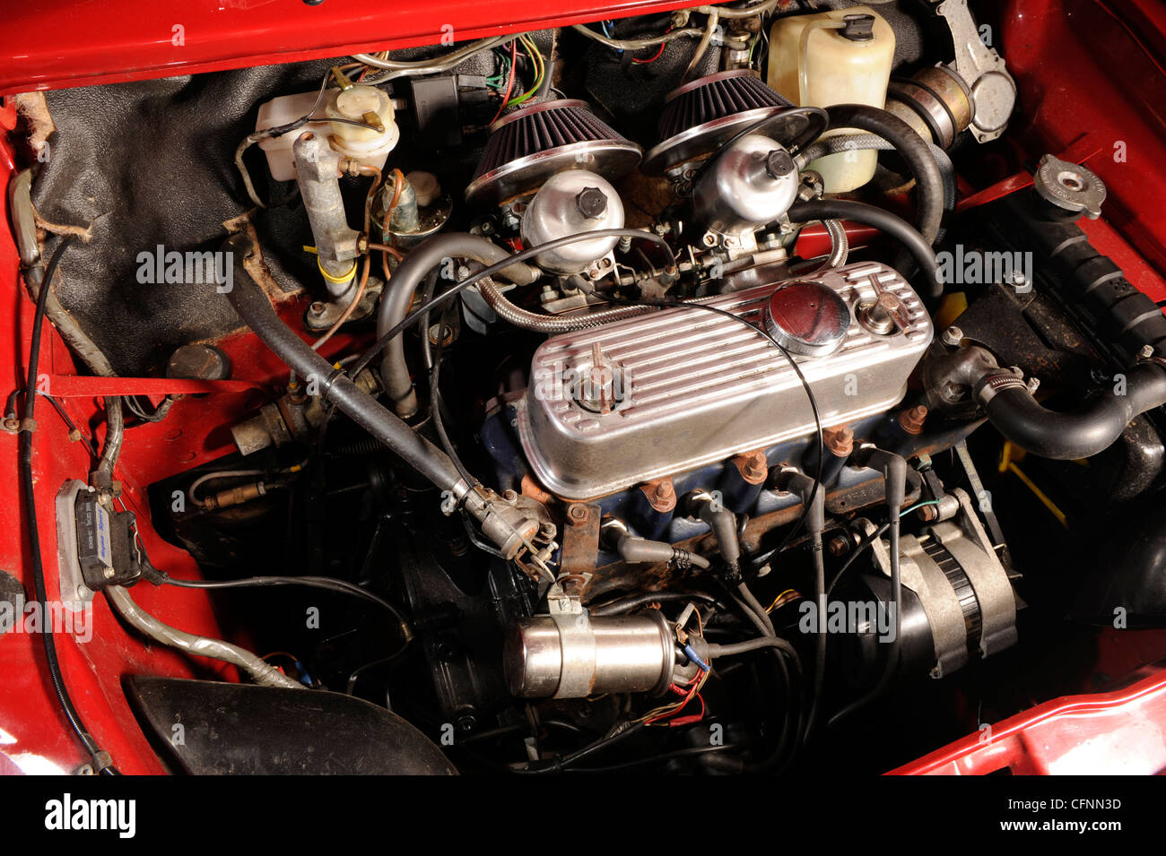 Rosso austin mini immagini e fotografie stock ad alta risoluzione - Alamy