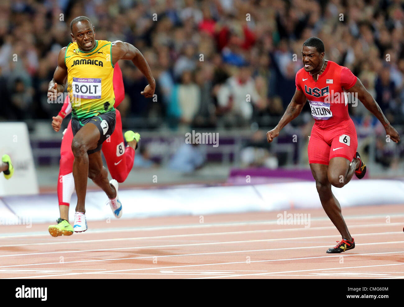 Vince mens 100 metri immagini e fotografie stock ad alta risoluzione ...