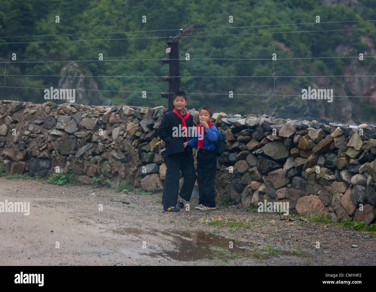 Muro di confine della corea del nord immagini e fotografie stock ad ...