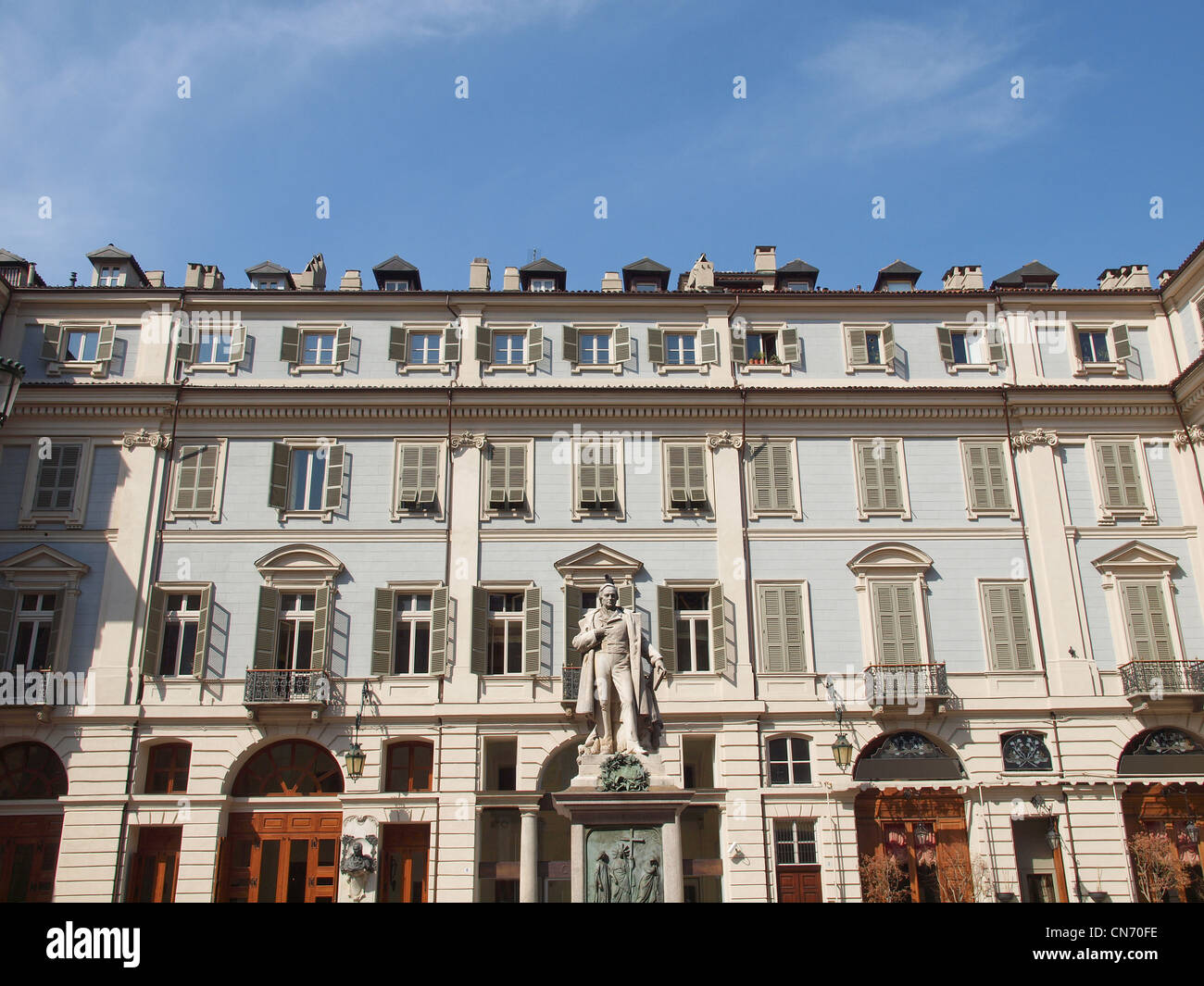 Piazza piazza Carignano di Torino (Torino), Italia Foto stock - Alamy