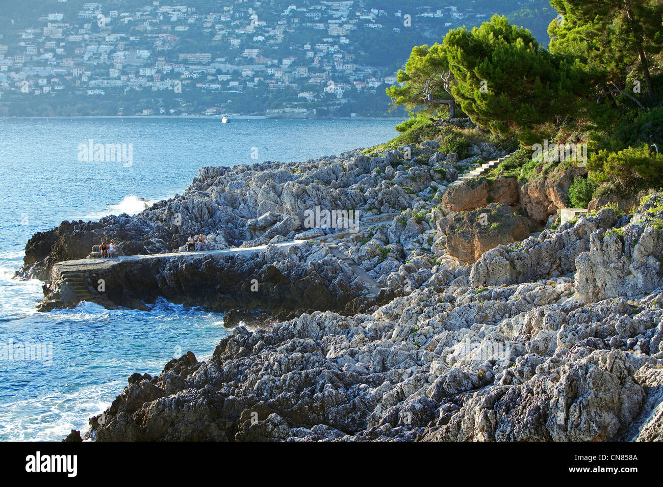 Roquebrune cap martin promenade le corbusier immagini e fotografie ...