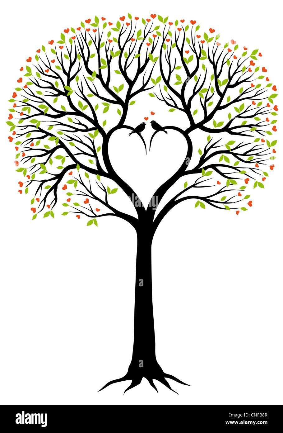 Sagoma di rami di un albero Immagini senza sfondo e Foto Stock ...