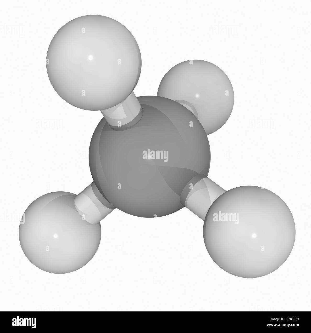 Modello di molecola di metano immagini e fotografie stock ad alta ...