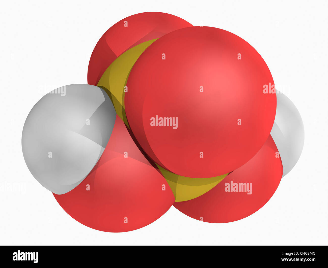 Acido solforico forte molecola di acido minerale Immagini senza sfondo ...