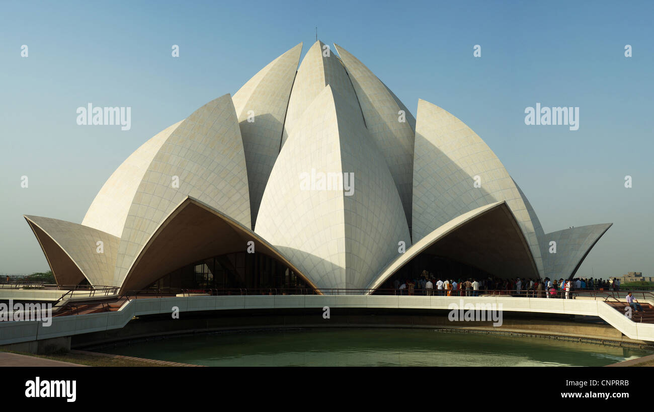 The lotus temple immagini e fotografie stock ad alta risoluzione - Alamy