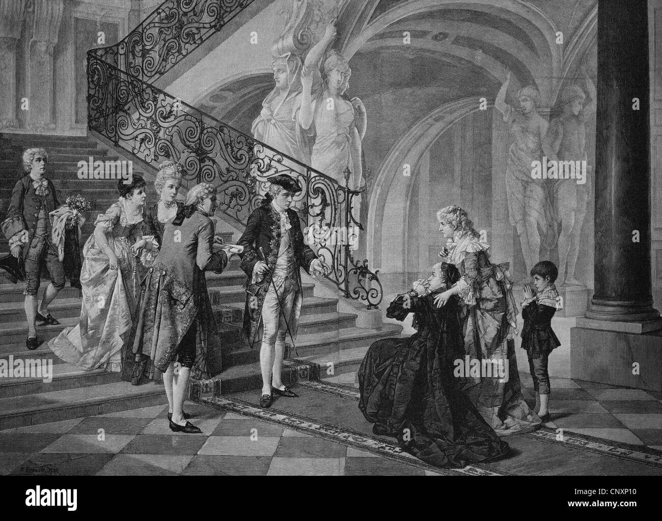 Disegni storici Foto e Immagini Stock in Bianco e Nero - Alamy