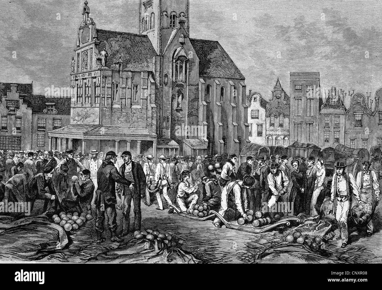 Disegno dei paesi bassi Foto e Immagini Stock in Bianco e Nero - Alamy