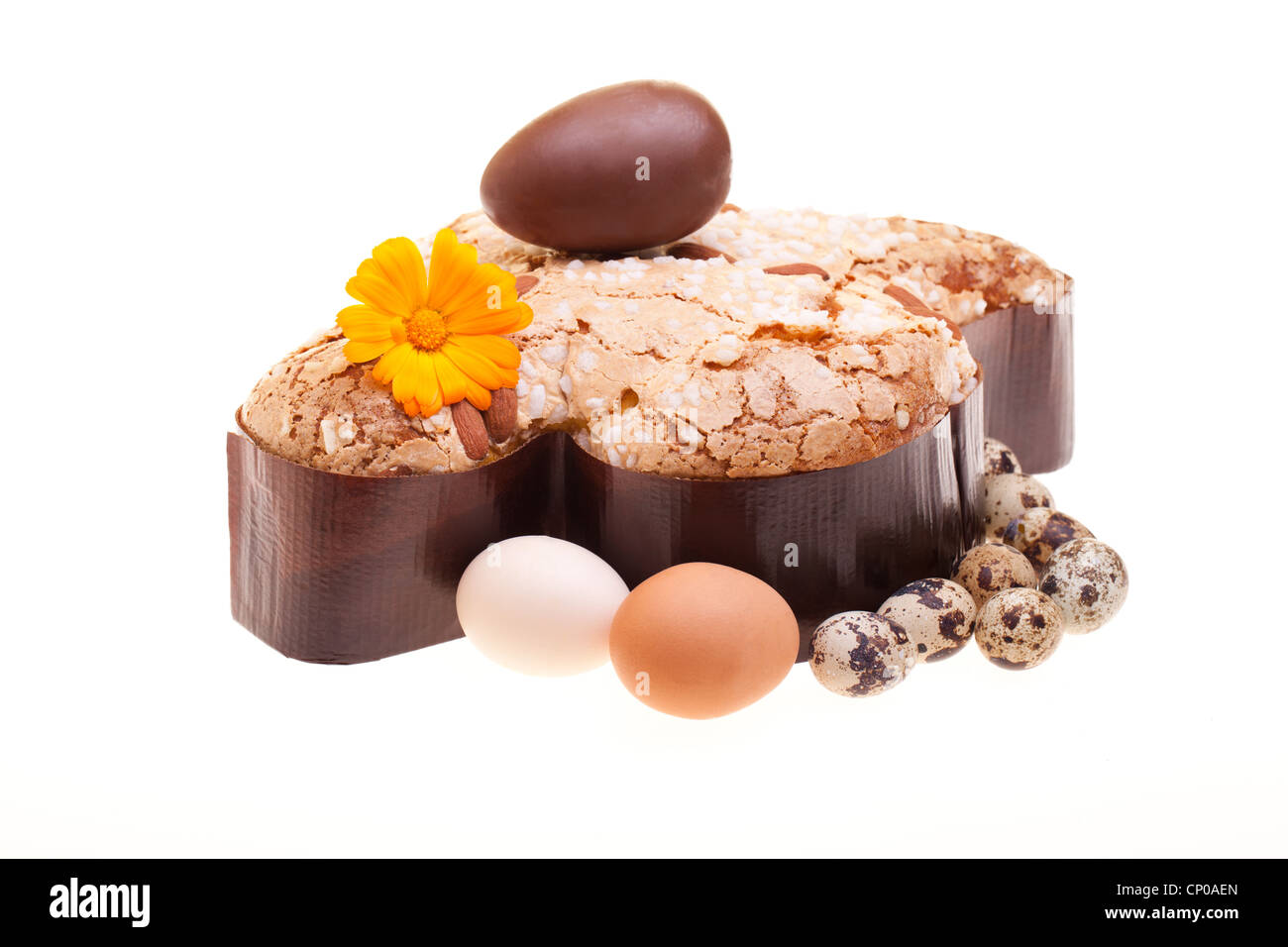 Dolce tipico italiano con cioccolato immagini e fotografie stock ad ...