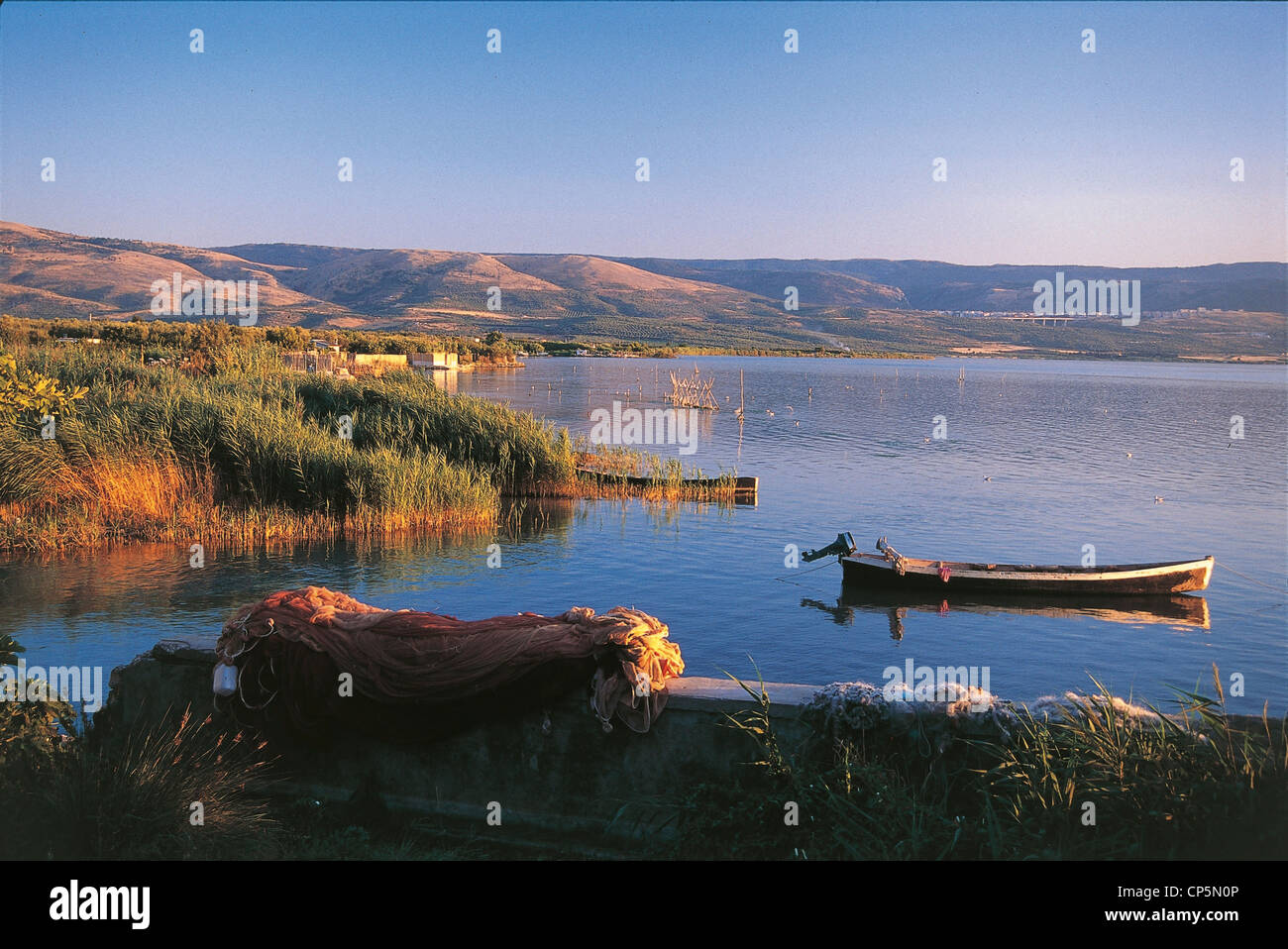 Puglia - Gargano - Lago di Varano (FG). Cagnano Varano Foto stock - Alamy