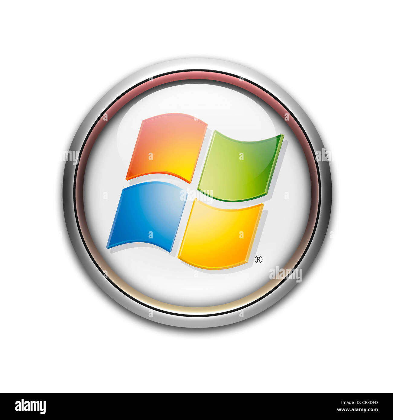 Windows logo flag emblem symbol immagini e fotografie stock ad alta ...