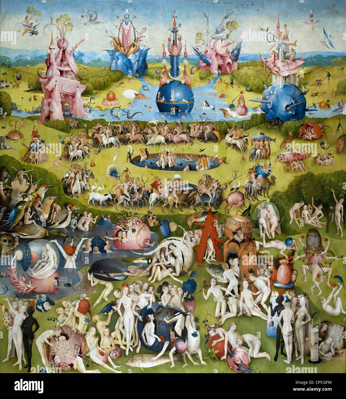 Garden earthly delights hieronymus bosch immagini e fotografie stock ad alta risoluzione - Alamy