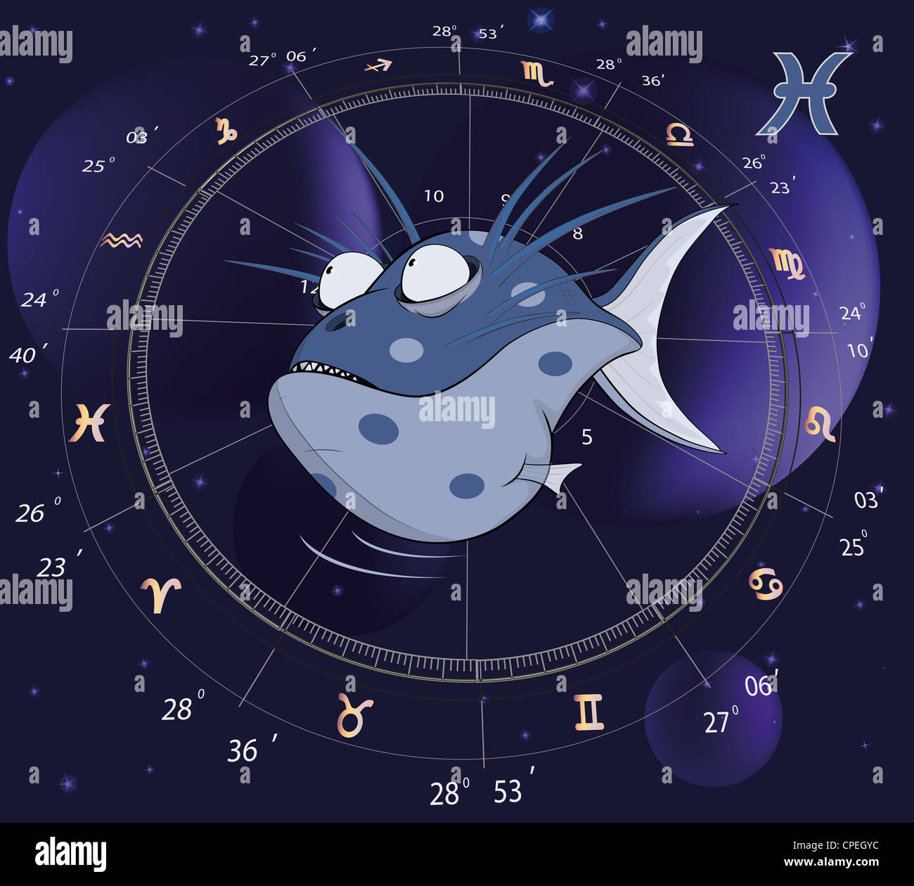 Segno zodiacale dei pesci immagini e fotografie stock ad alta ...