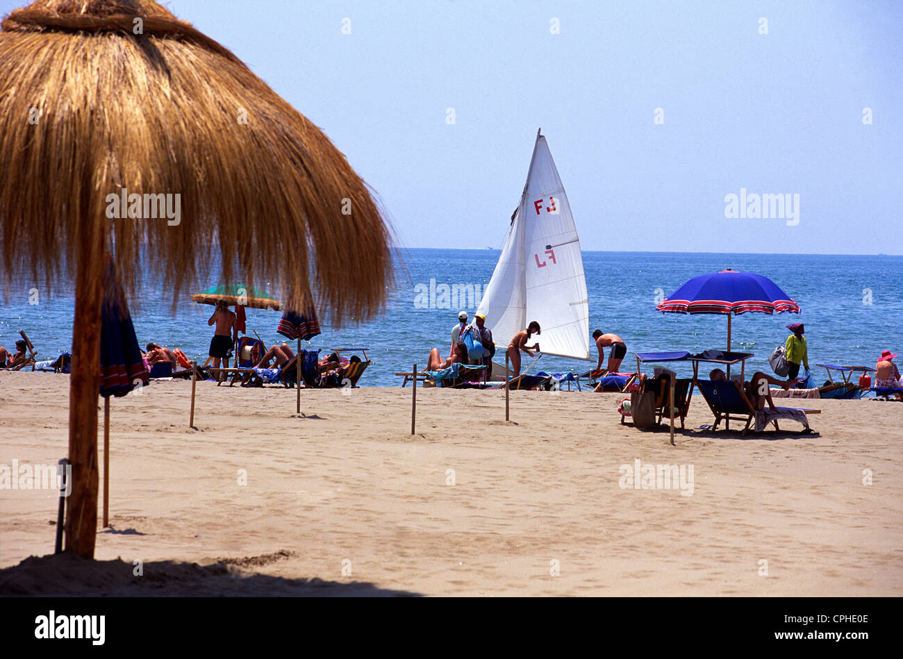 Spiaggia di fregene immagini e fotografie stock ad alta risoluzione - Alamy
