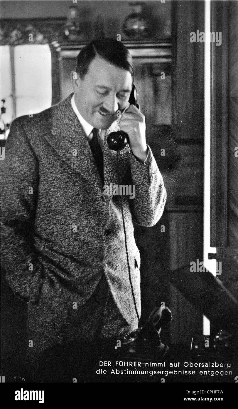 Hitler phone Foto e Immagini Stock in Bianco e Nero - Alamy