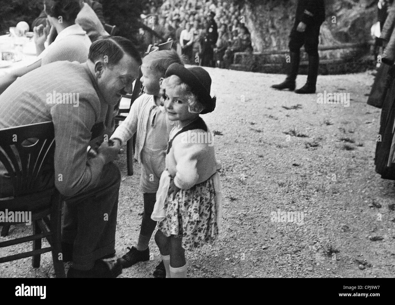 Adolf Hitler in vacanza, 1935 Foto stock - Alamy