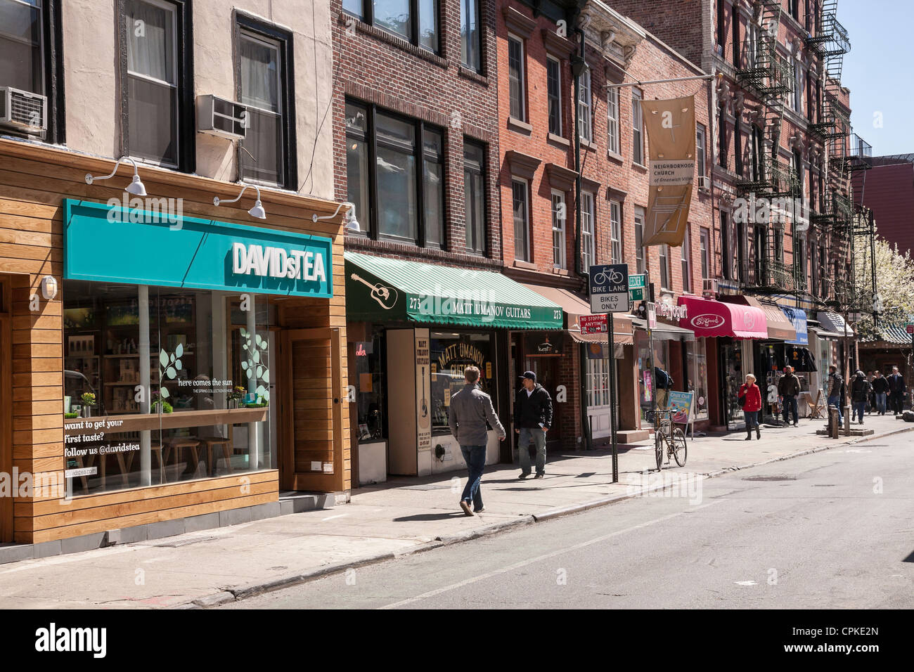 Greenwich village bleecker street immagini e fotografie stock ad alta ...