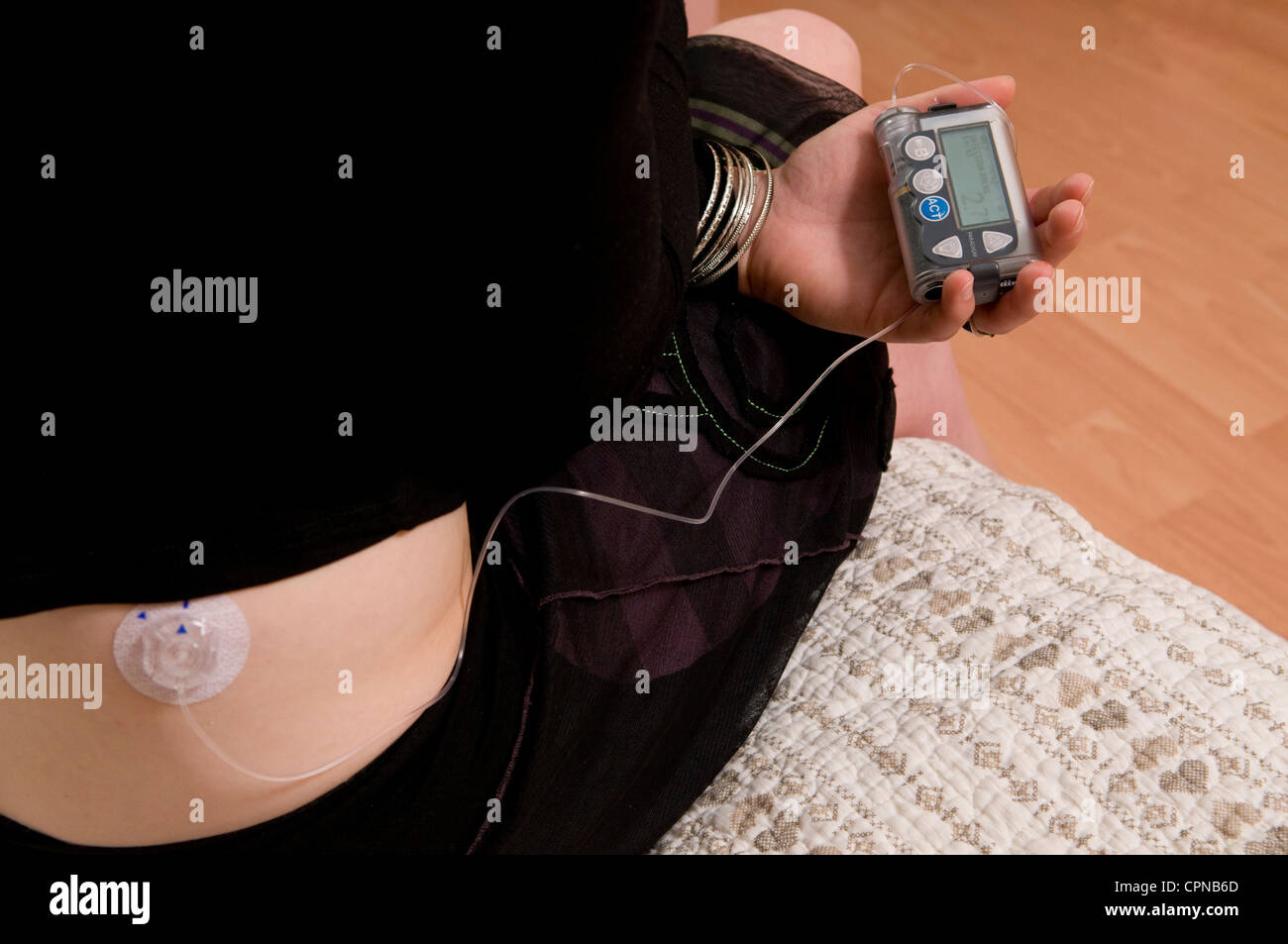 Pompa per insulina immagini e fotografie stock ad alta risoluzione - Alamy
