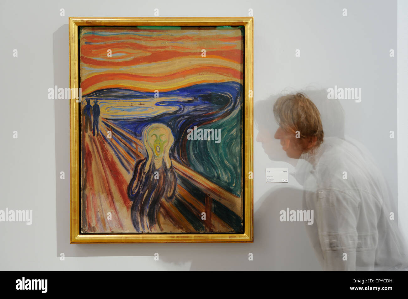 The scream by edvard munch immagini e fotografie stock ad alta ...