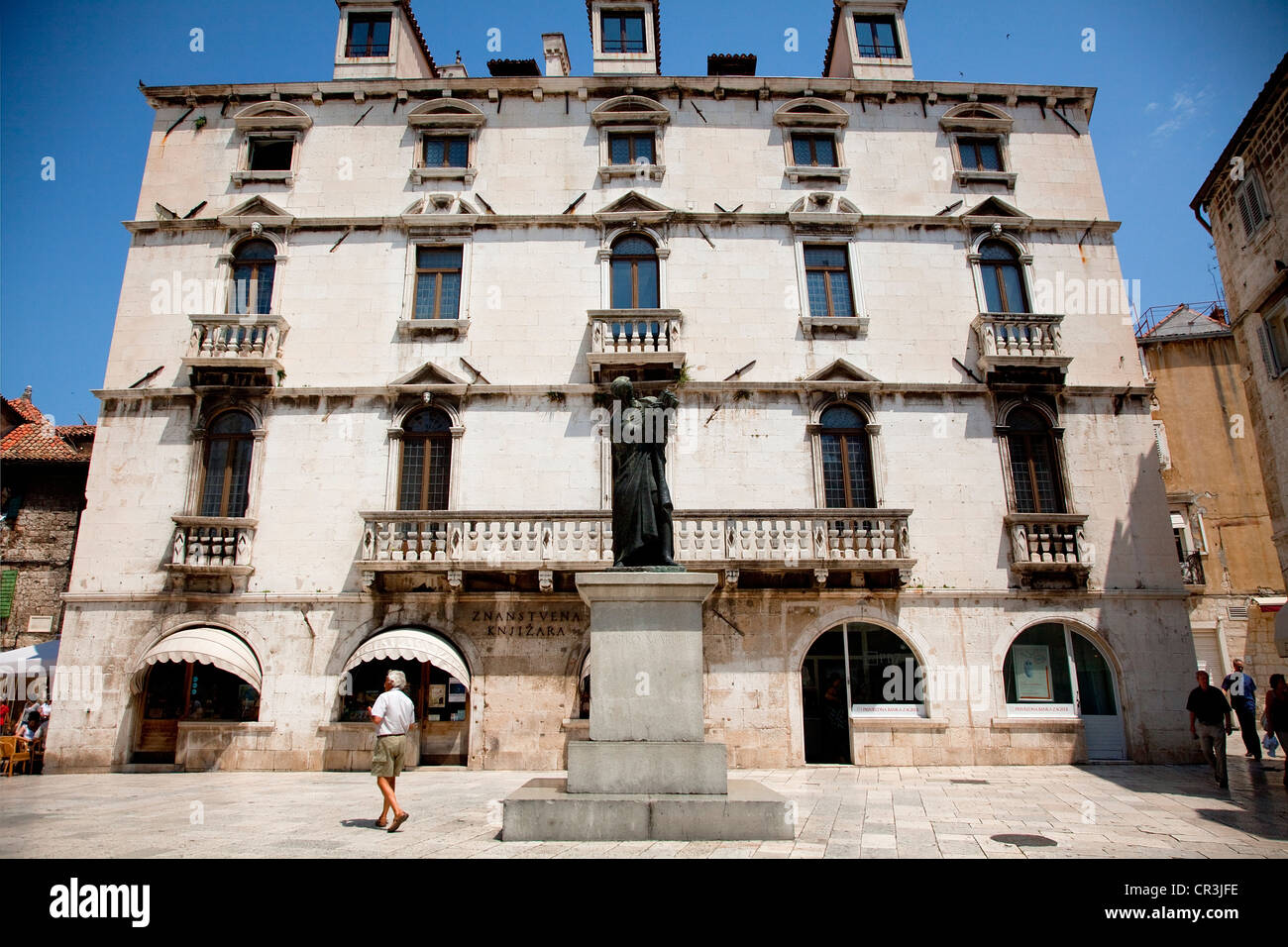 Croazia, Dalmazia, costa dalmata, Split, la vecchia città romana ...