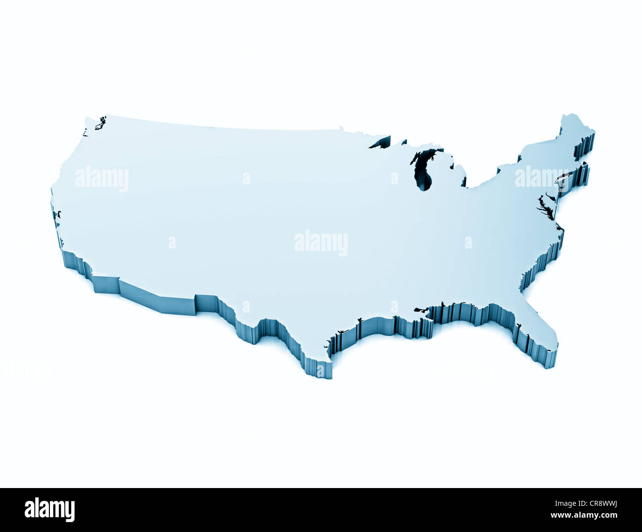 Mappa degli stati america immagini e fotografie stock ad alta ...