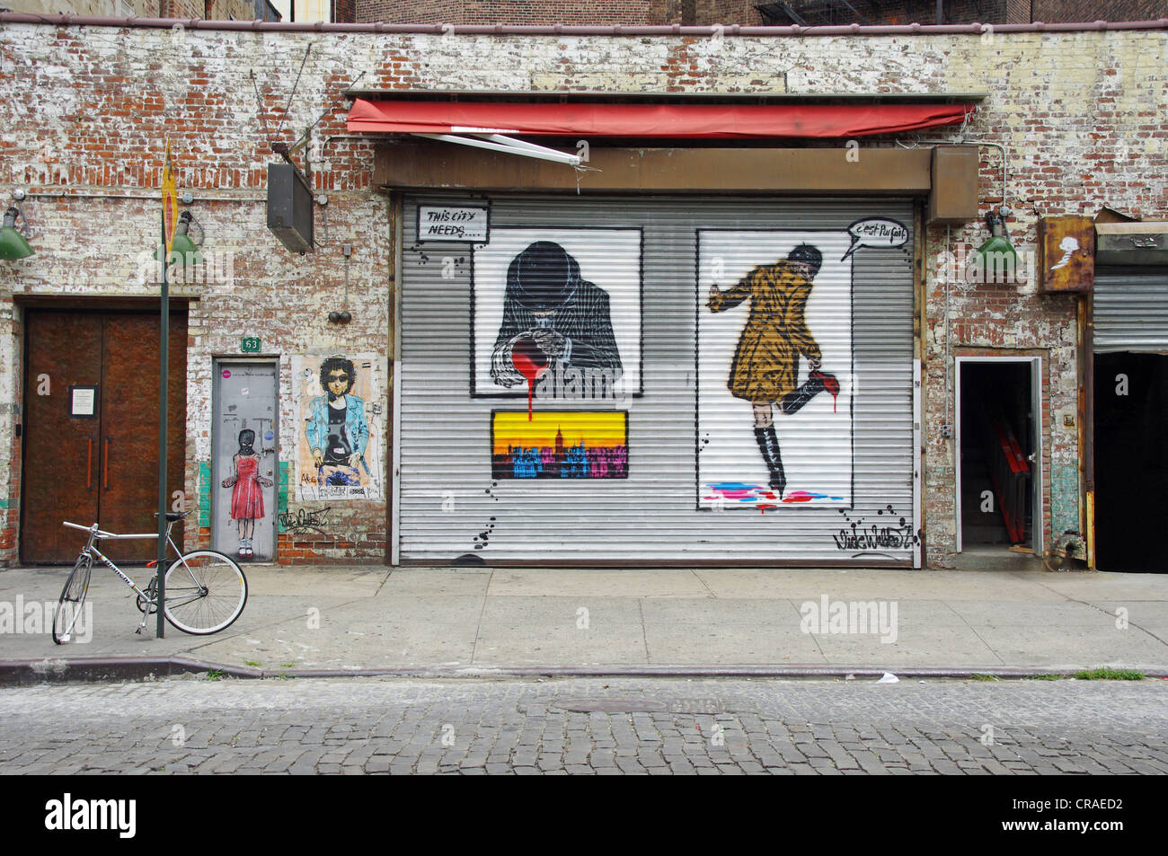 Graffiti su strada immagini e fotografie stock ad alta risoluzione - Alamy