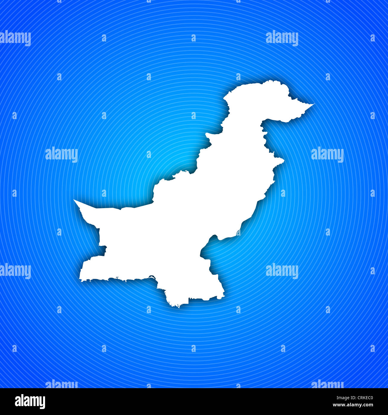 Mappa politica del Pakistan con le diverse province Foto stock - Alamy