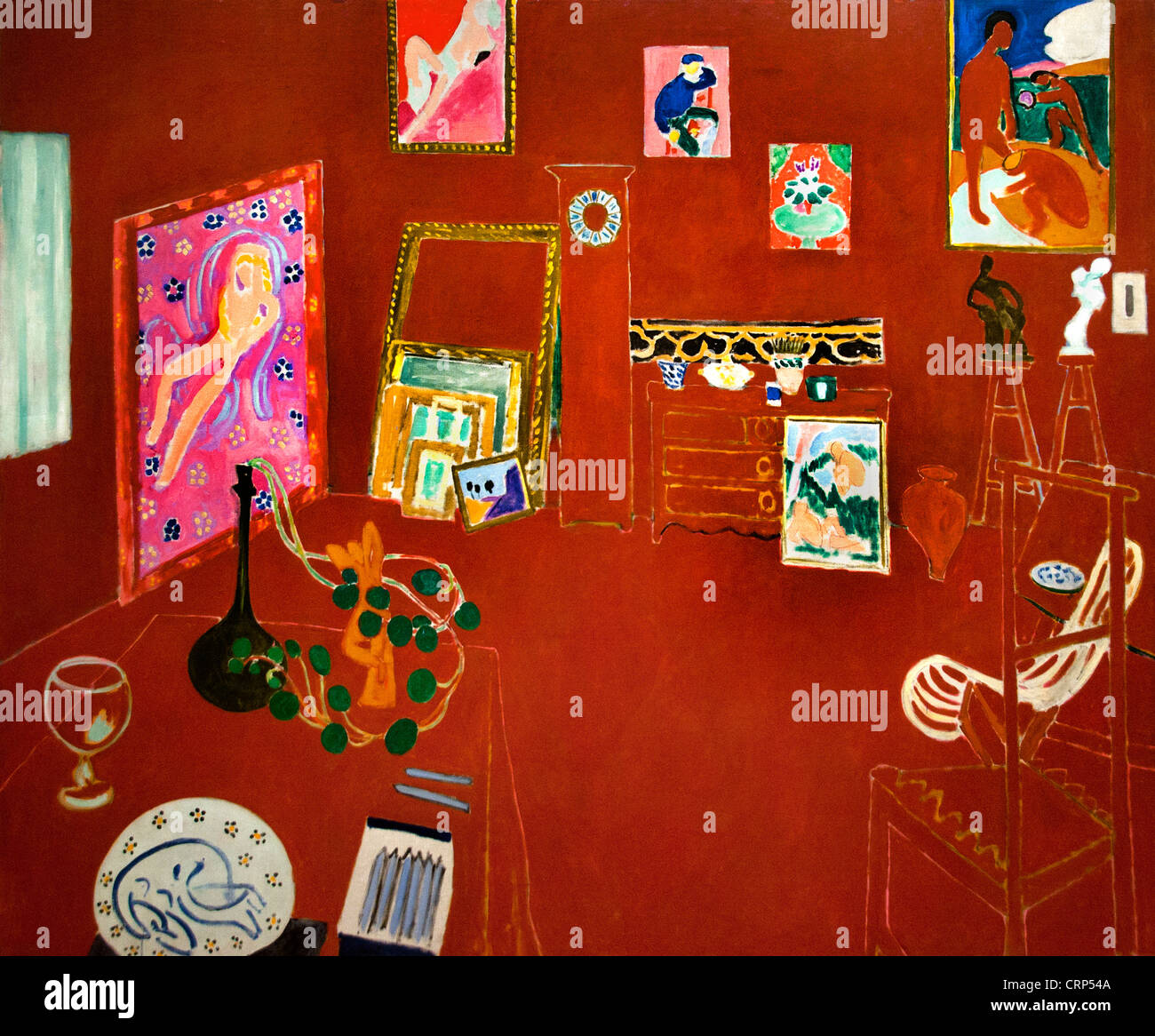 Lo studio rosso Immagini e Fotos Stock - Alamy