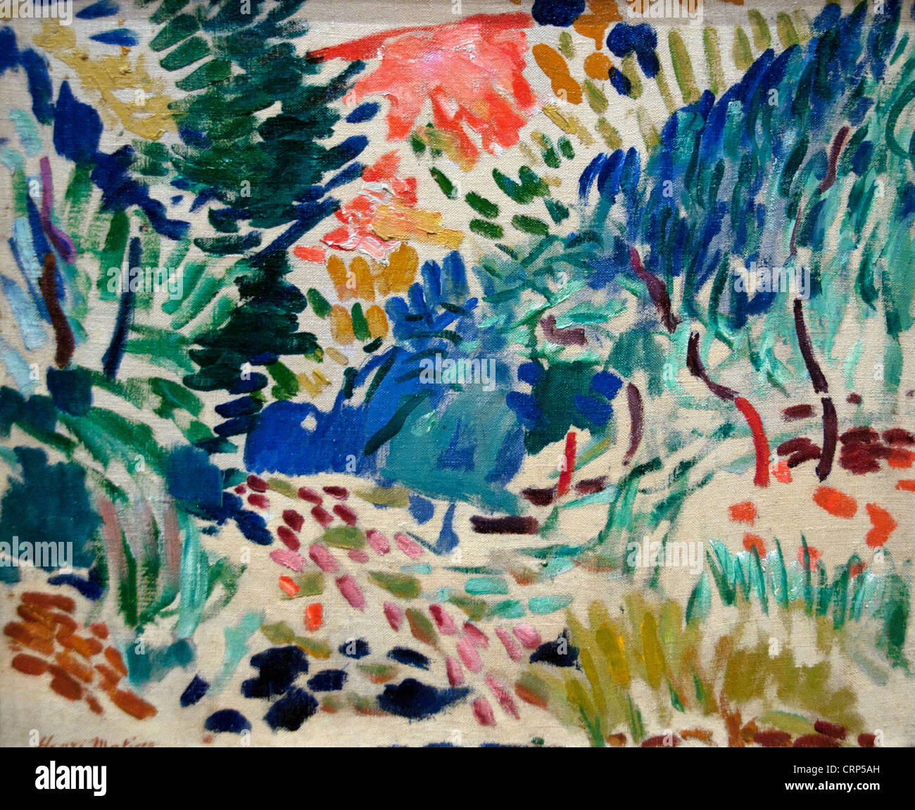 Paesaggio a Collioure 1905 Henri Matisse Francia pittore francese Foto ...