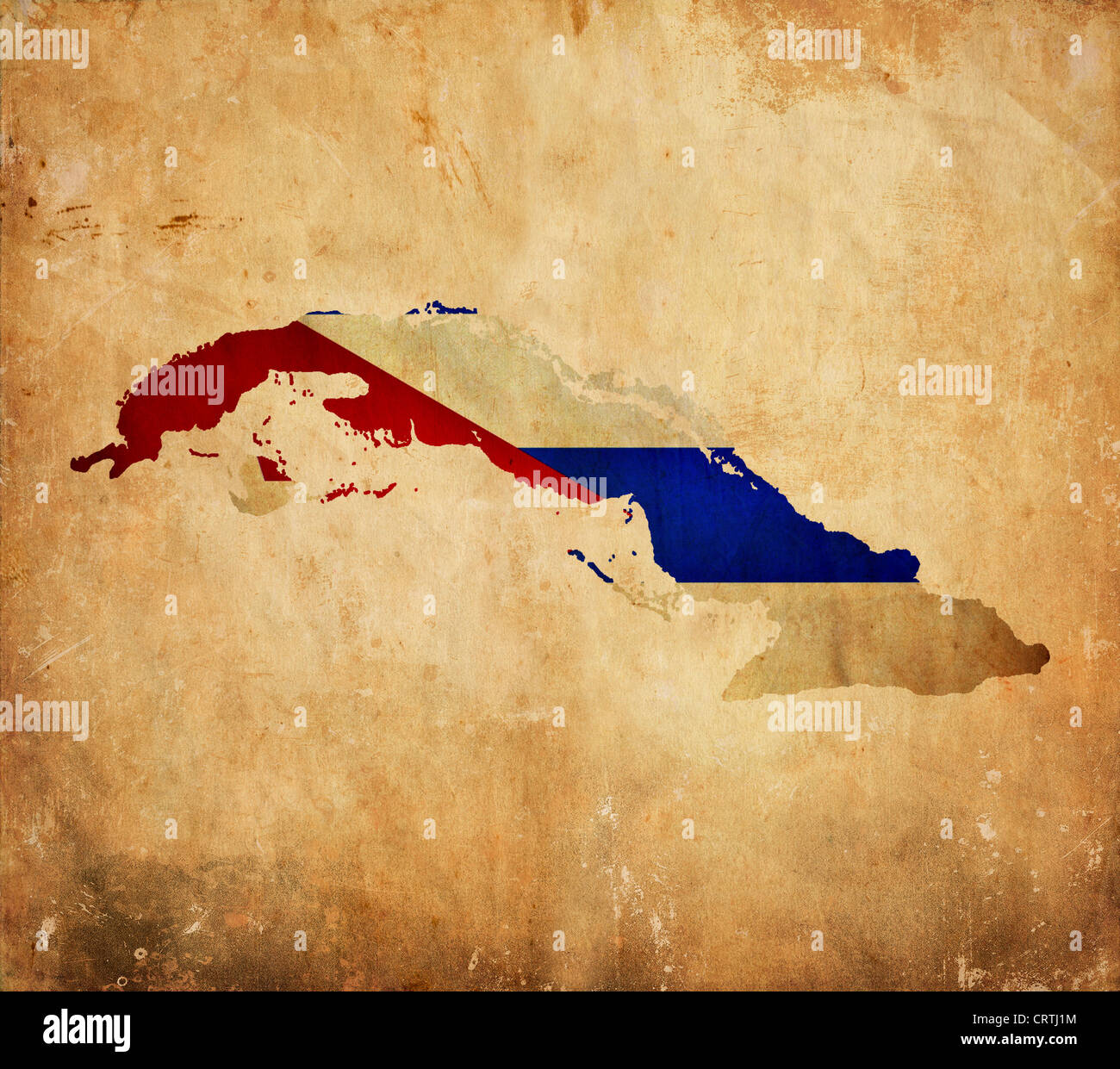 Mappa d'epoca di cuba immagini e fotografie stock ad alta risoluzione ...