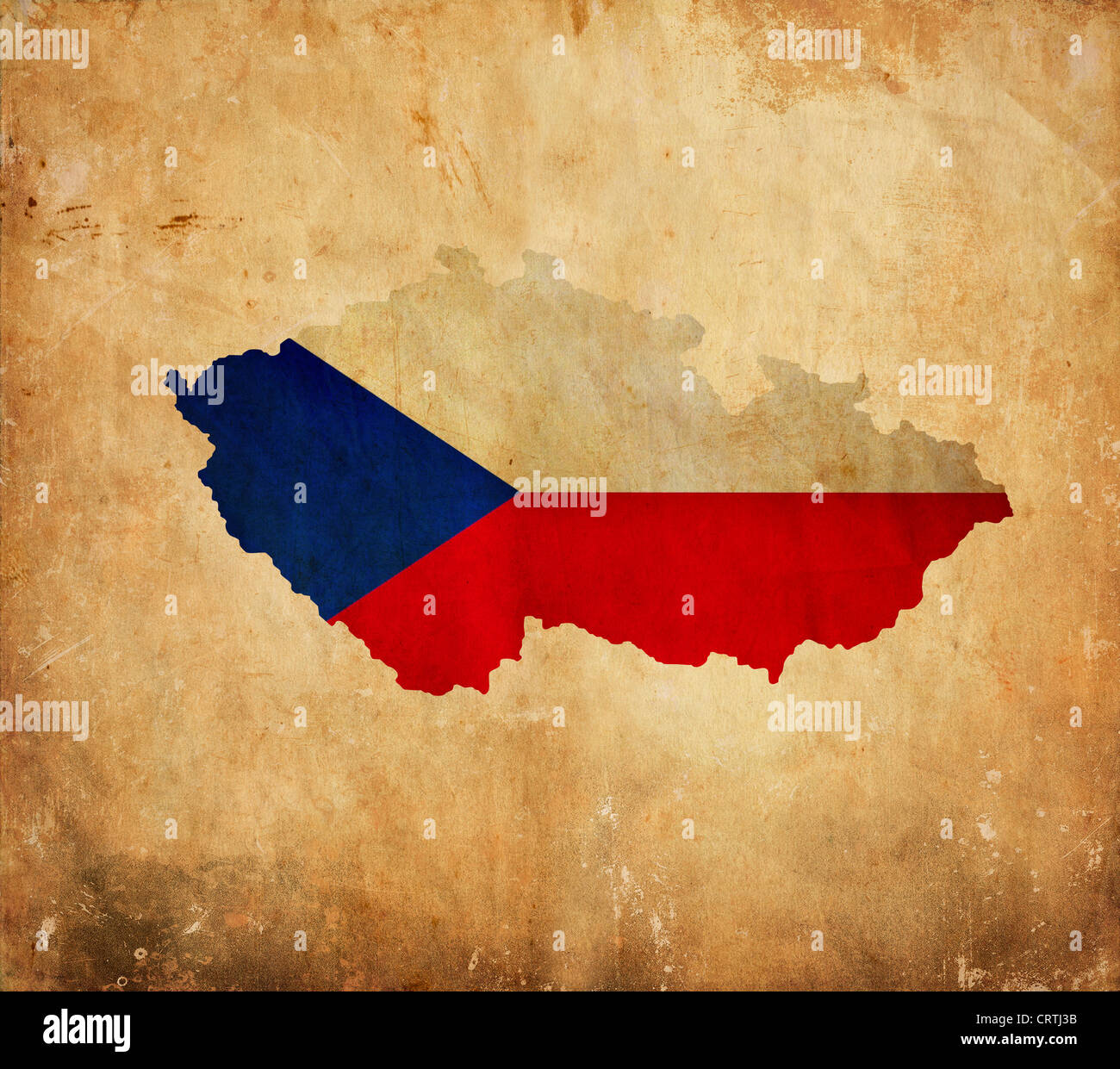 Vecchia mappa della ceca immagini e fotografie stock ad alta ...